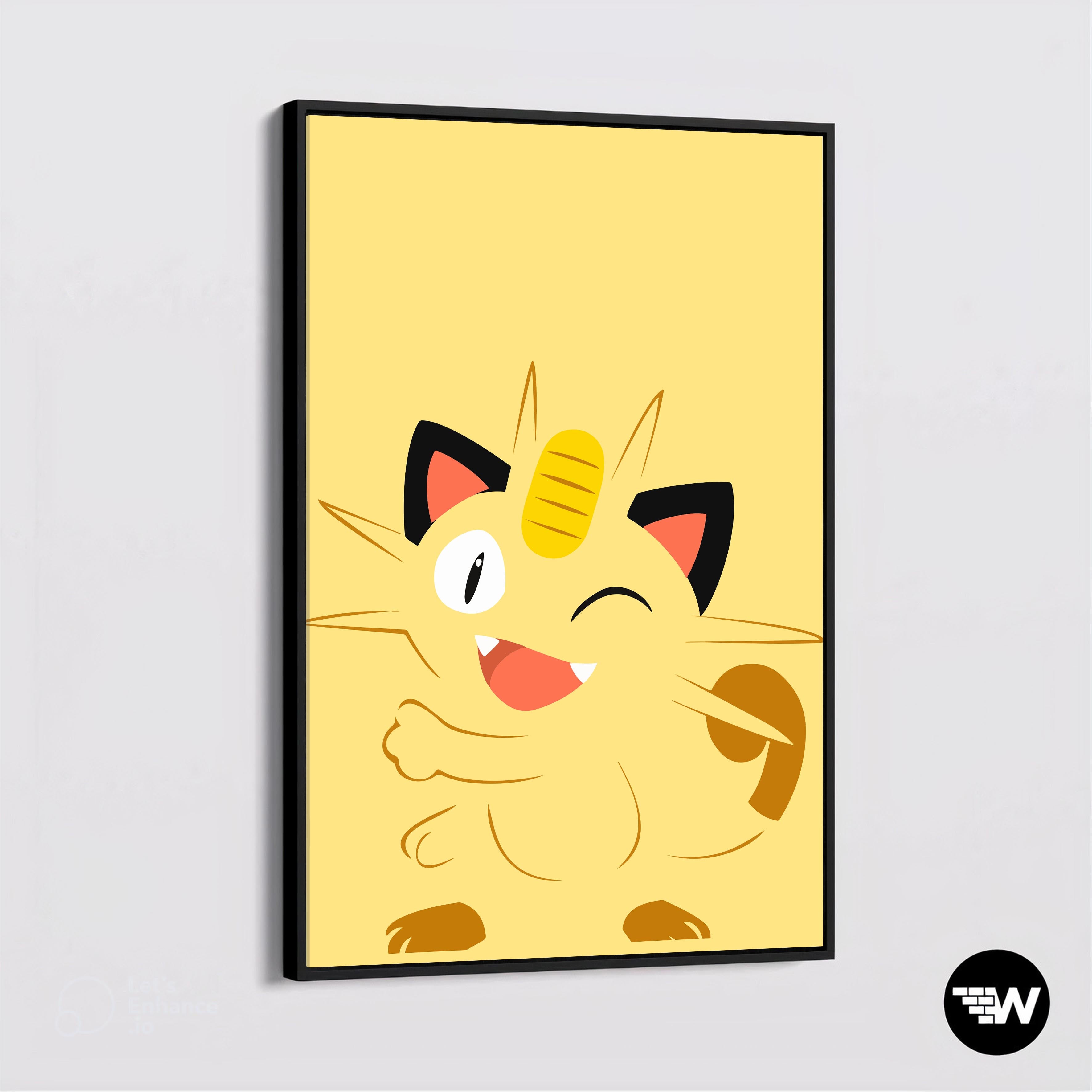 Meowth - Poster – Wallstraight