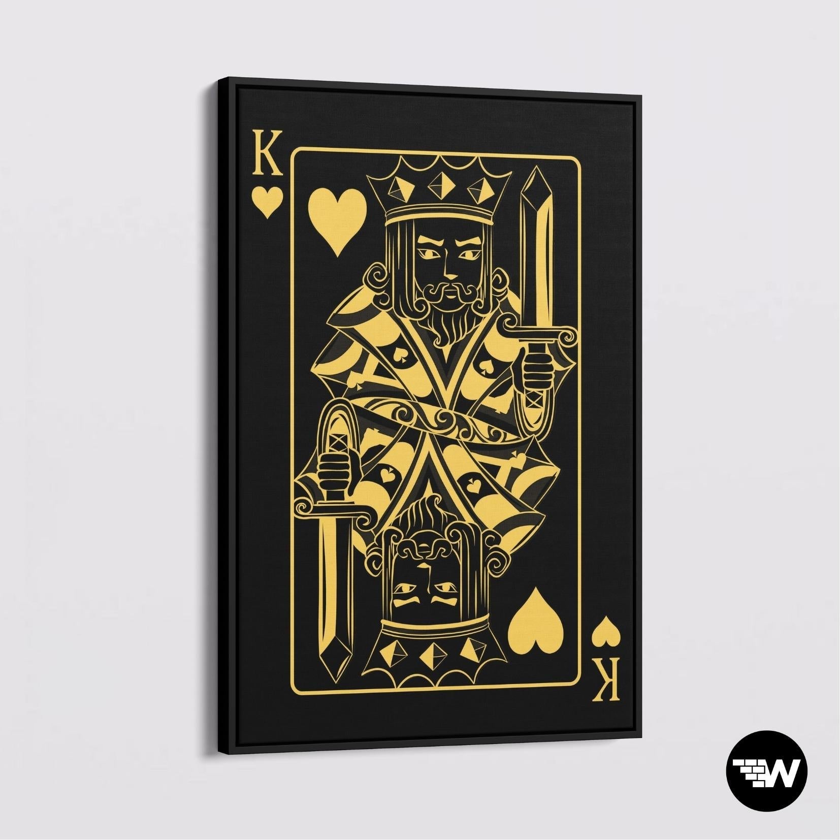 KING CARD - Poster – Wallstraight
